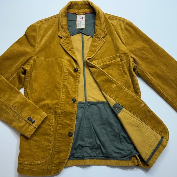 Relwen | Jackets & Coats | Mens Mustard Corduroy Jacket | Poshmark